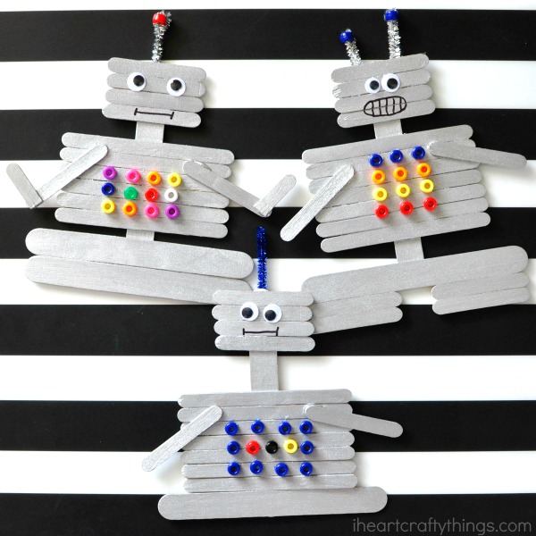Craft Stick Ideas - a roundup of our ten favourites - Incredibusy