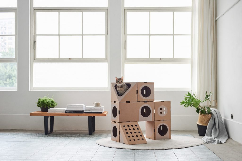 Build A CAT THING modular cat cave