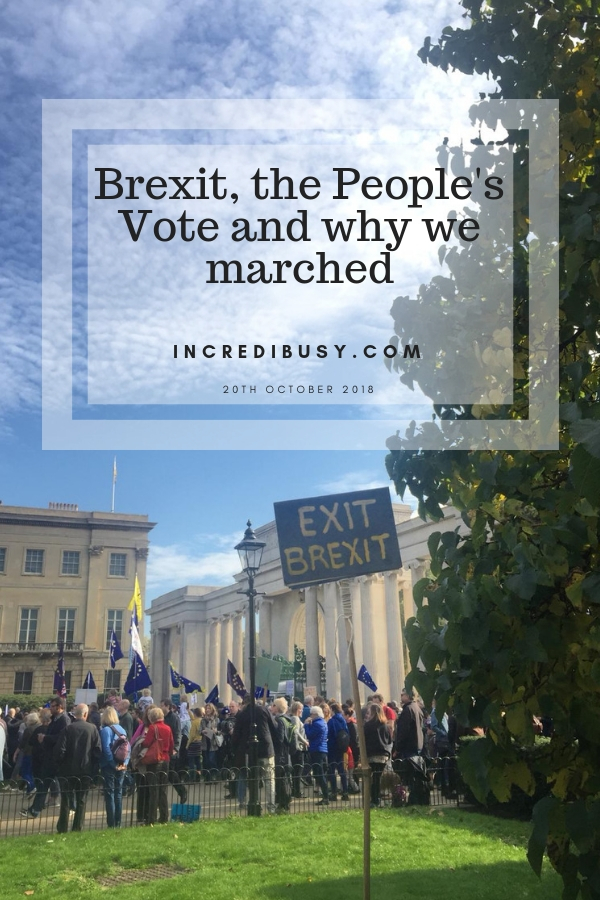 Brexit, the People's Vote and why we marched - Incredibusy