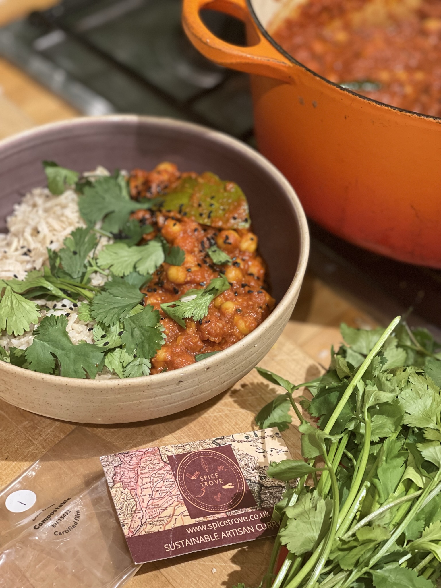 Here's a meal plan, curry ideas in a little bag - Incredibusy