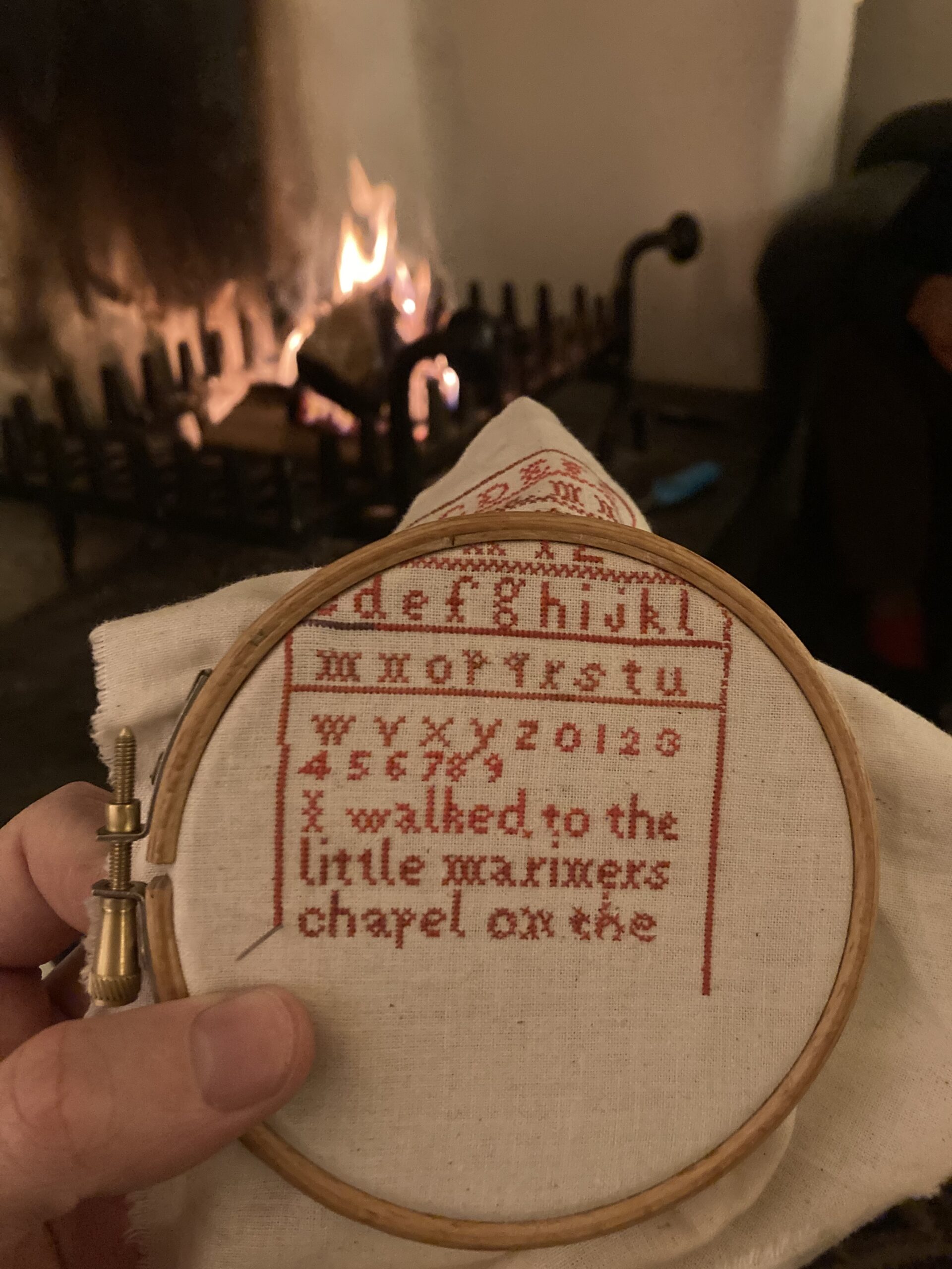 Sewing Cross Stitch Samplers - a note on perfection - Incredibusy